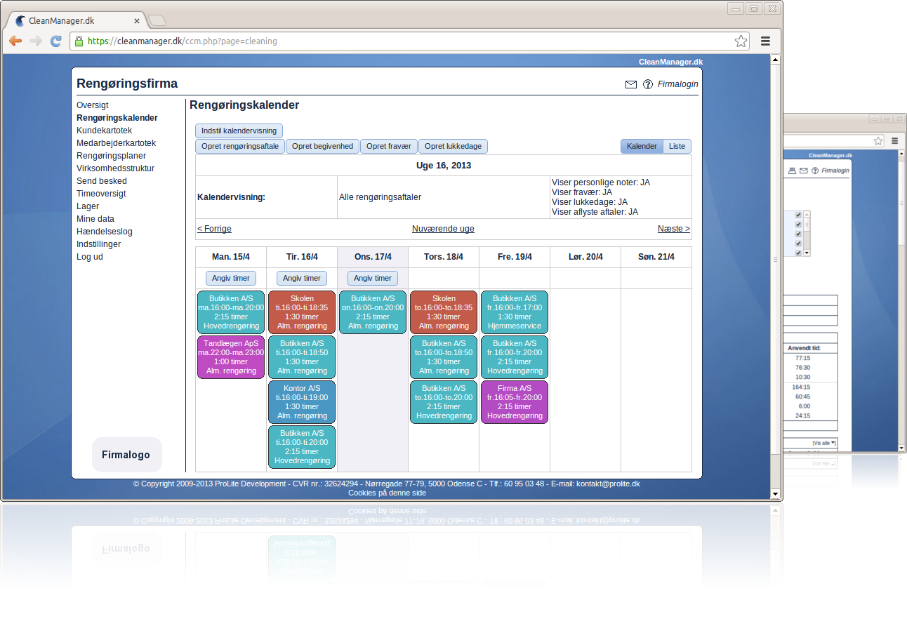 Nem og tidsbesparende rengøringsplanlægning | CleanManager.dk